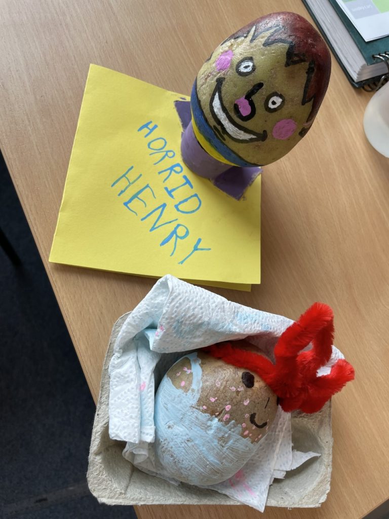 World Book Day Potato Characters | Park Spring Primary School